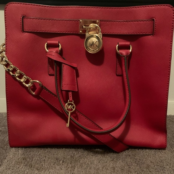Michael Kors | Bags | Bright Red Michael Kors Purse | Poshmark